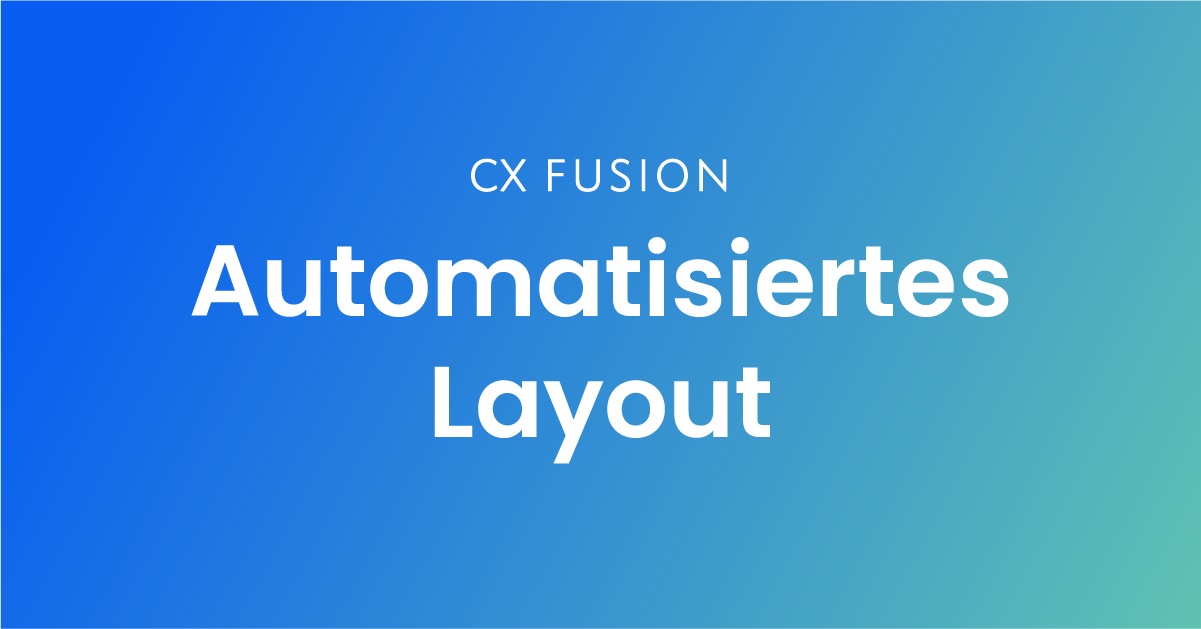 Automated Layout – Print Automation with CX Fusion